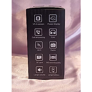 RHYTHM Wireless Headphones HD Sound Quality with Extra XBASS Wired & Bluetooth Microphone: Built in Playback Control, Black