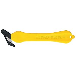 Safety Cutter, Disposable, 7in, Yellow, PK10