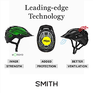 Smith Ignite Cycling Helmet – Adult Road Bike Helmet with MIPS Technology + Zonal Koroyd Coverage – Lightweight Impact Protection for Men & Women – Black/Matte Cement, Small