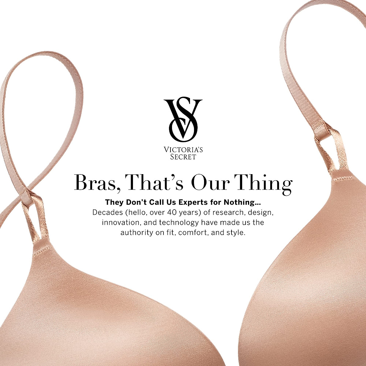 Victoria's Secret Women's No Show Thong Underwear, Panties for Women, Multi Pack, Neutral Multi Color (M)