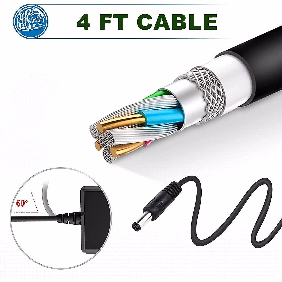 CJP-Geek AC Adapter Compatible with HOMEDICS SBM-200 Massager Shiatsu Massaging Cushion Power Supply