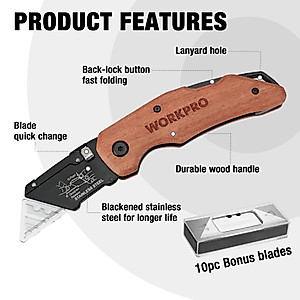 Folding Utility Knife- Mini + Heavy Duty