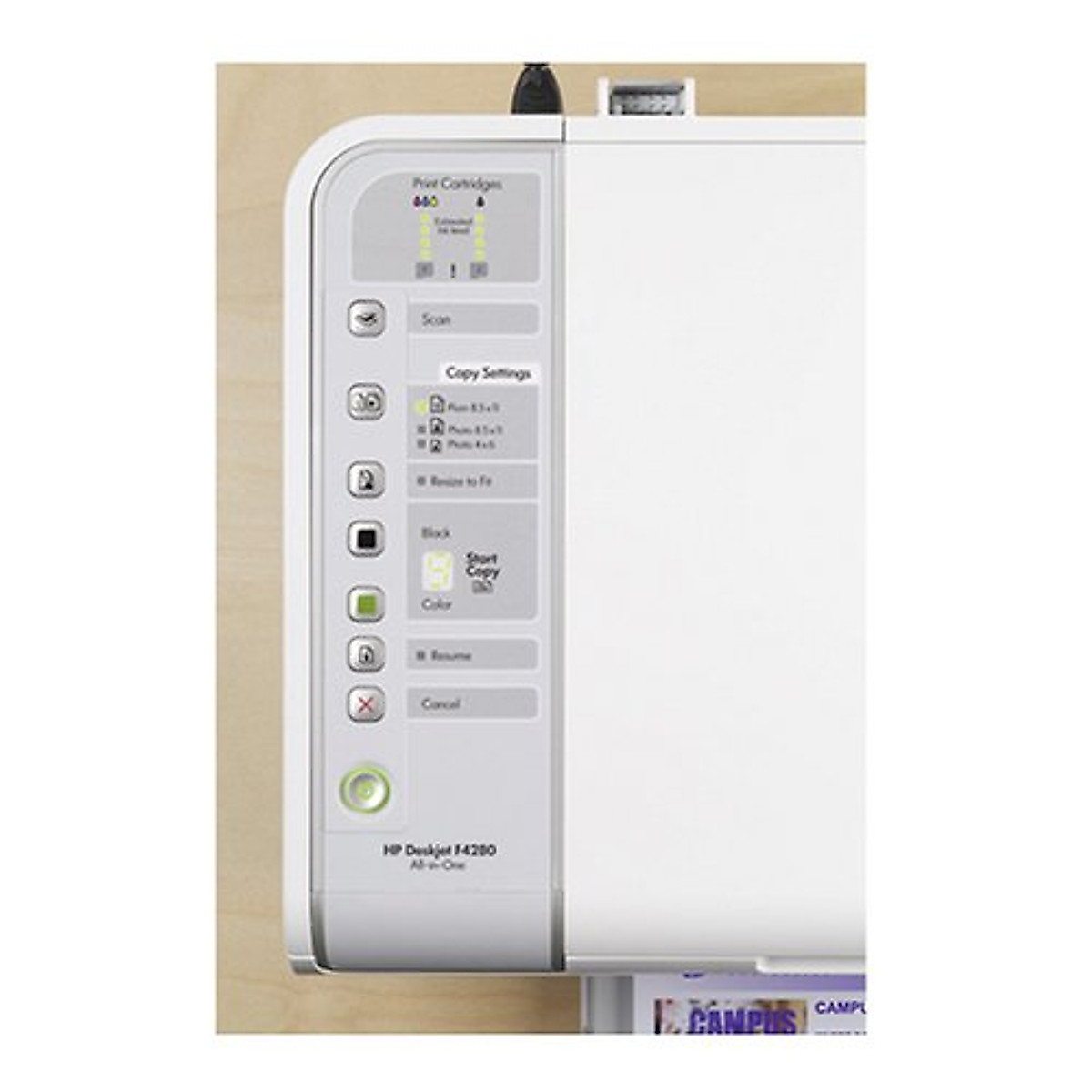 HP Deskjet F4280 All-in-One Printer, Scanner, Copier (CB656A)