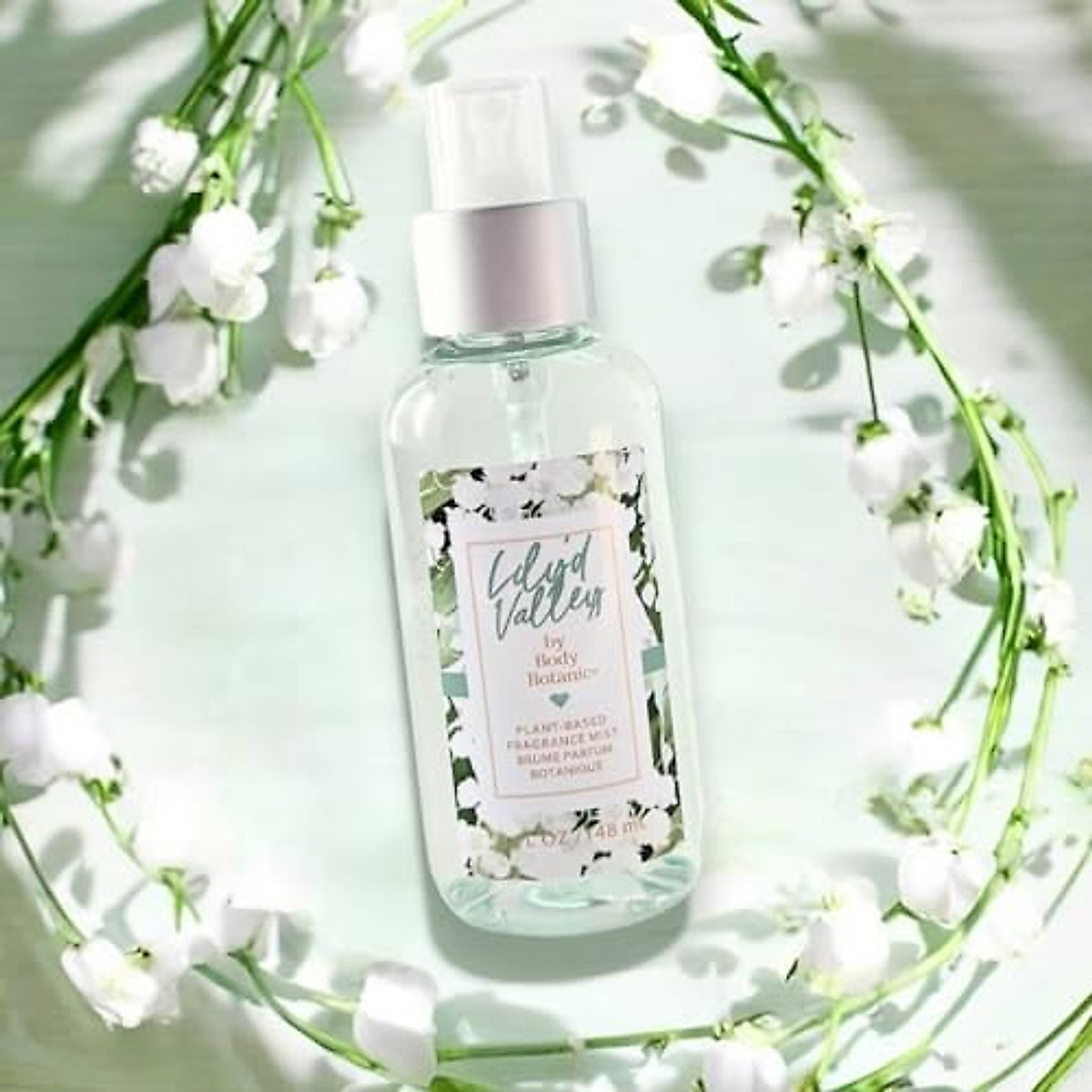 Lily of the Valley Muguet Fine Fragrance Mist by Body Botanic 5 Fl Oz 148 mL - Lily'd Valley with plant extracts and the delicate true scent of Lily of the Valley