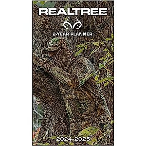 TURNER LICENSING Realtree Hidden Hunter 2024 Two Year Planner (24998161228)