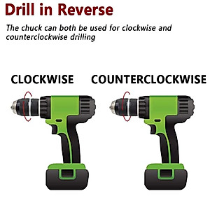 PATUOPRO 1.5-13mm Keyless Drill Chuck Metal Heavy Duty 1/2''-20UNF with SDS-Plus Shank 1/4" Hex Shank 1/2” Socket Square Wrench Adapter for Impact Wrench, Electric Drill, Hammer Drill