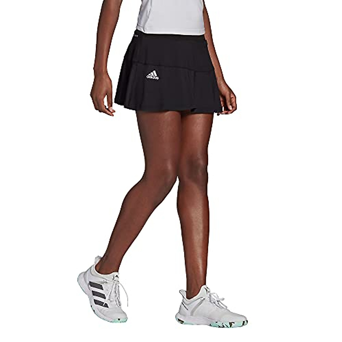 adidas,Womens,Match Skirt,Black/White,Large