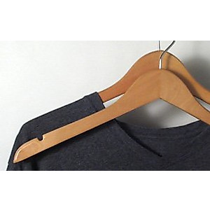 Precision Hanger in Blue With Felt. The Dimple & Crease Free Hanger Solution - 7 Colors Available - Click "2 New" for Other Offers!