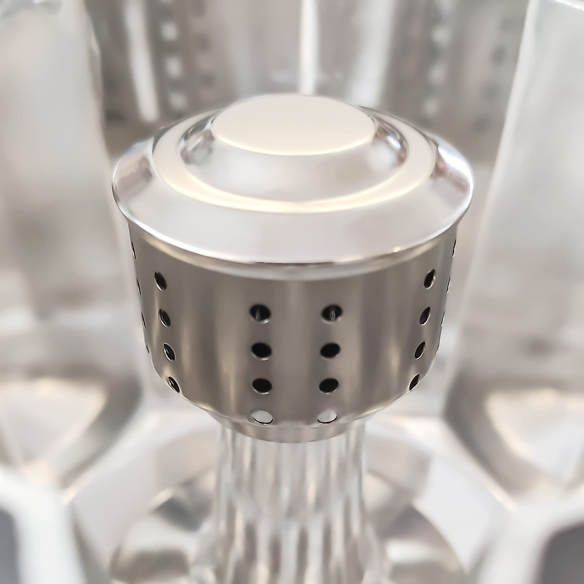 ADBZEN Moka Pot Stovetop Espresso Coffee Maker Accessories Anti-Splash Valve Stainless Steel