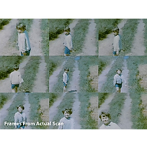 Magnasonic Super 8/8mm Film Scanner, Converts Film into Digital Video, Vibrant 2.3" Screen, Digitize and View 3", 5" and 7" Super 8/8mm Movie Reels (FS81)