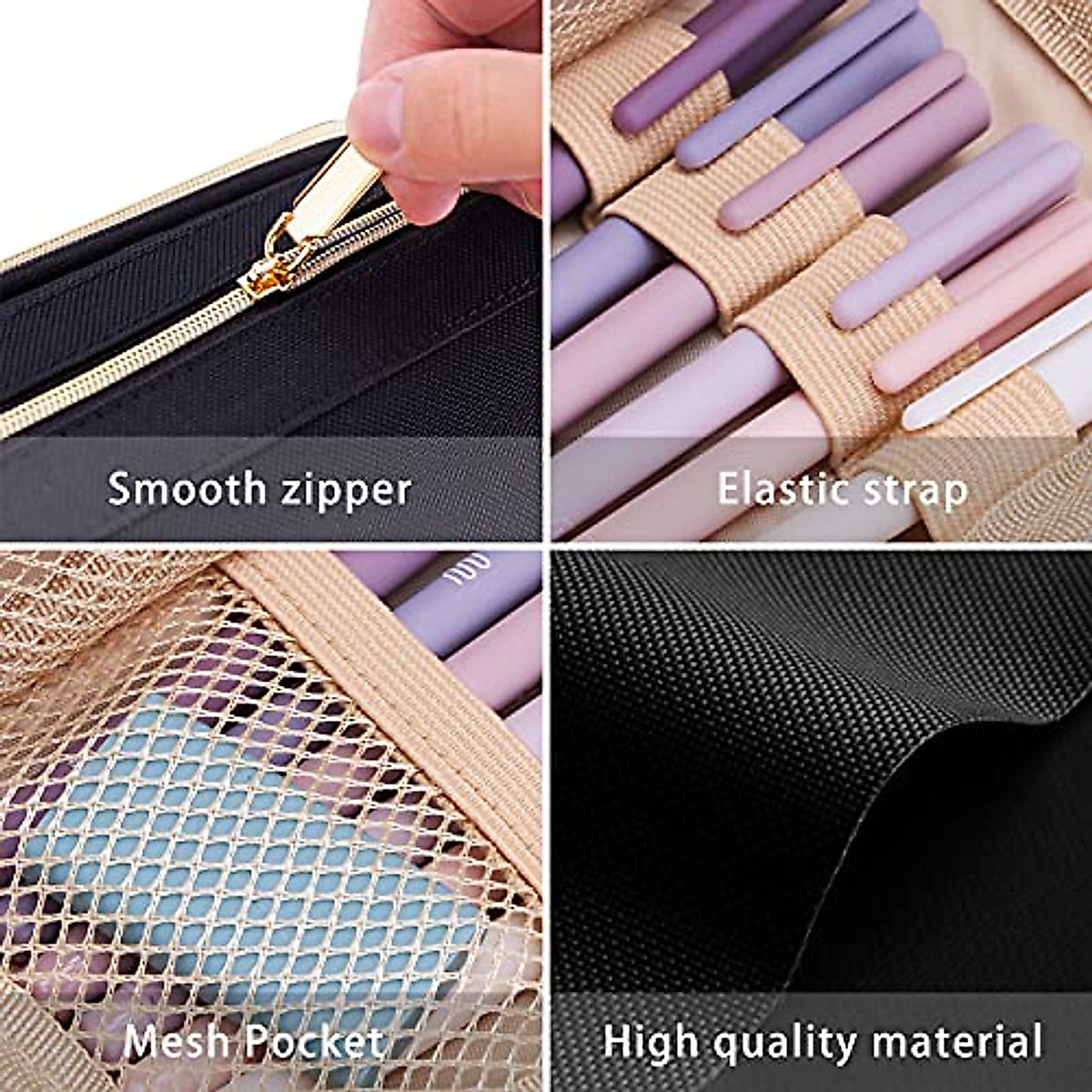 Fancy Forest Large Capacity Pencil Case,High Capacity Pencil Pouch Bag Pouch Holder Box Organizer for Teens Girls boys Adults