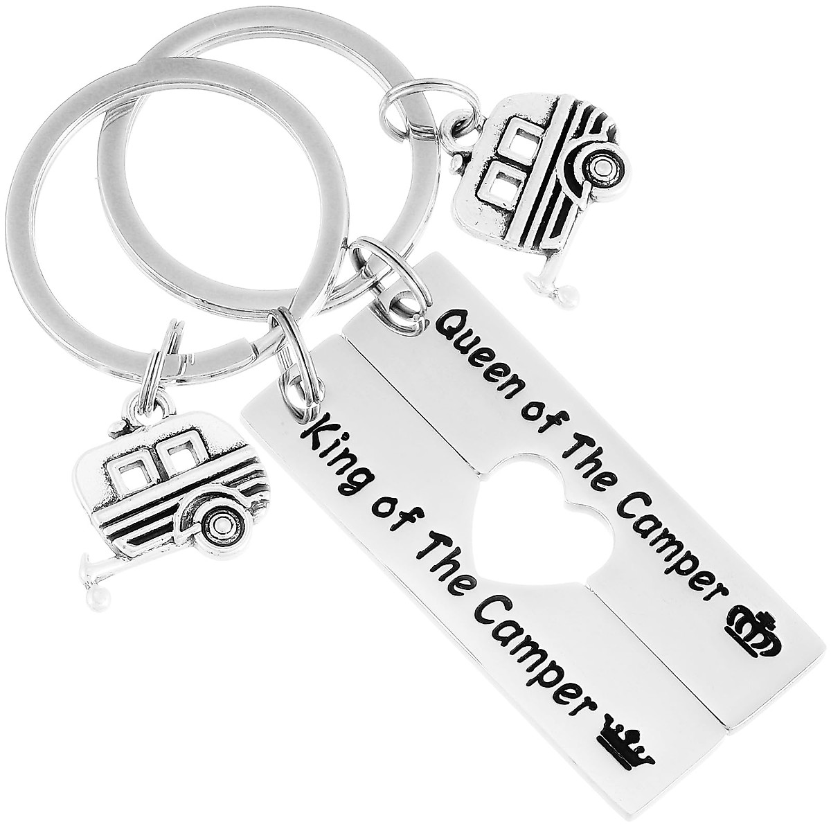 Kivosliviz Rv Camper Gifts Keychain for Men Women Cute Camping Stuff Best Rv Themed Camping Lovers Jewelry Camper Keyring Rv Keychain Camper Keychain