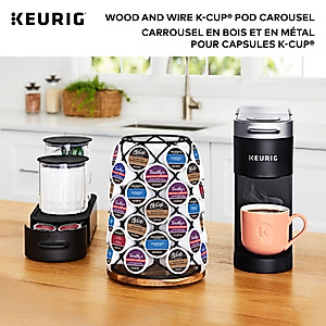 Keurig 5000351185 K-Cup Whirl Carousel Coffee Pod holder, 49, Black