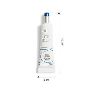 DHC Eye Bright Lightweight Eye Gel Minimizes Dark Circles and Puffy Eyes Absorbs quickly Daytime and Nighttime Use Ideal for All Skin Types, Clear, 0.52 Fl Ounce
