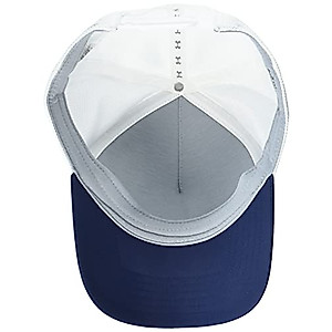 Under Armour Men's Freedom Trucker Hat , (409) Academy / White / White, One Size Fits All