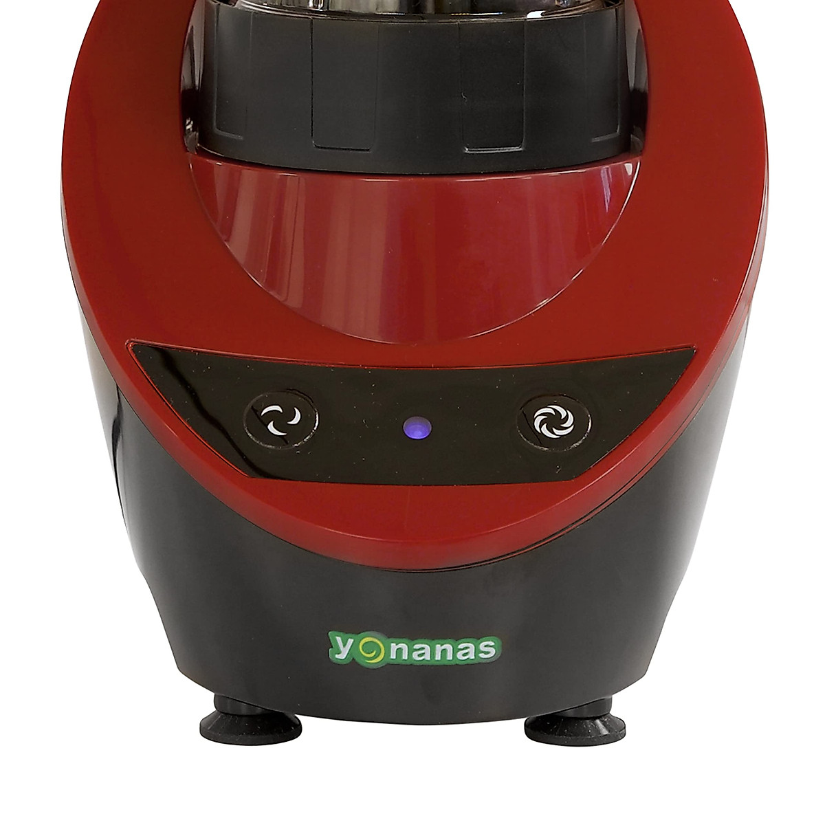 Yonanas Personal Blender with 13.5-Ounce Portable Cup and Drinking Lid for Shakes and Smoothies, BPA Free, 300-Watts, Red