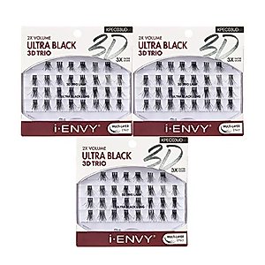i-ENVY 3D Trio Ultra Black Long Lashes (3 PACK)