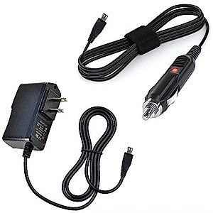 (Taelectric) Car Charger+AC/DC Power Adapter for RCA DRC99371 E DRC6289 E Portable DVD Player