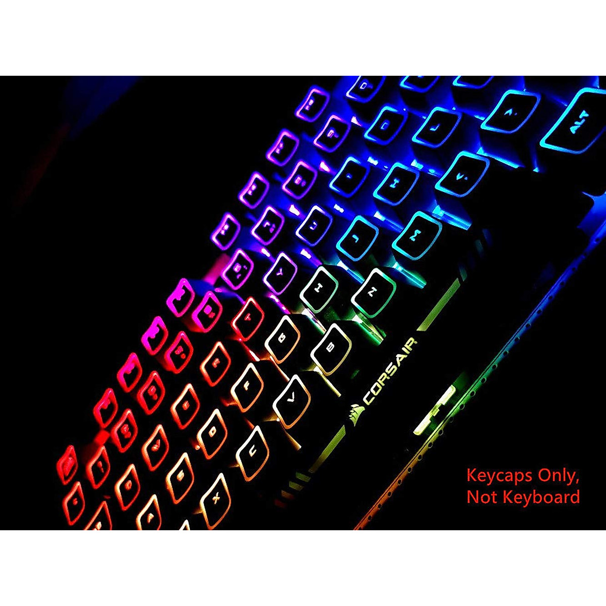 104 Keycaps ROG Backlit Keycap for Corsair K70 Lux K95 K65 K63 K68 K70 MK.2 K95 Platinum Strafe MK.2 Mechanical Keyboards Gaming