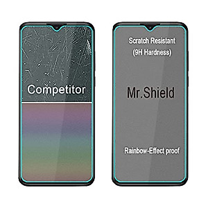 Mr.Shield [3-Pack] Designed For TCL 30 SE [Tempered Glass] [Japan Glass with 9H Hardness] Screen Protector with Lifetime Replacement