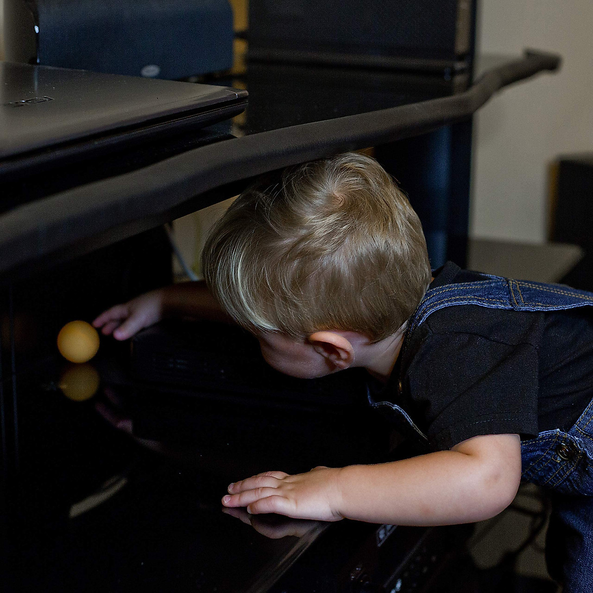 Furniture Edge and Corner Guards | 16.2ft +20.4ft Protective Foam Cushion |36ft Bumper 12 Adhesive Corners | Baby Child Proofing Set NonToxic and Safe for Table, Fireplace, Countertop | Black