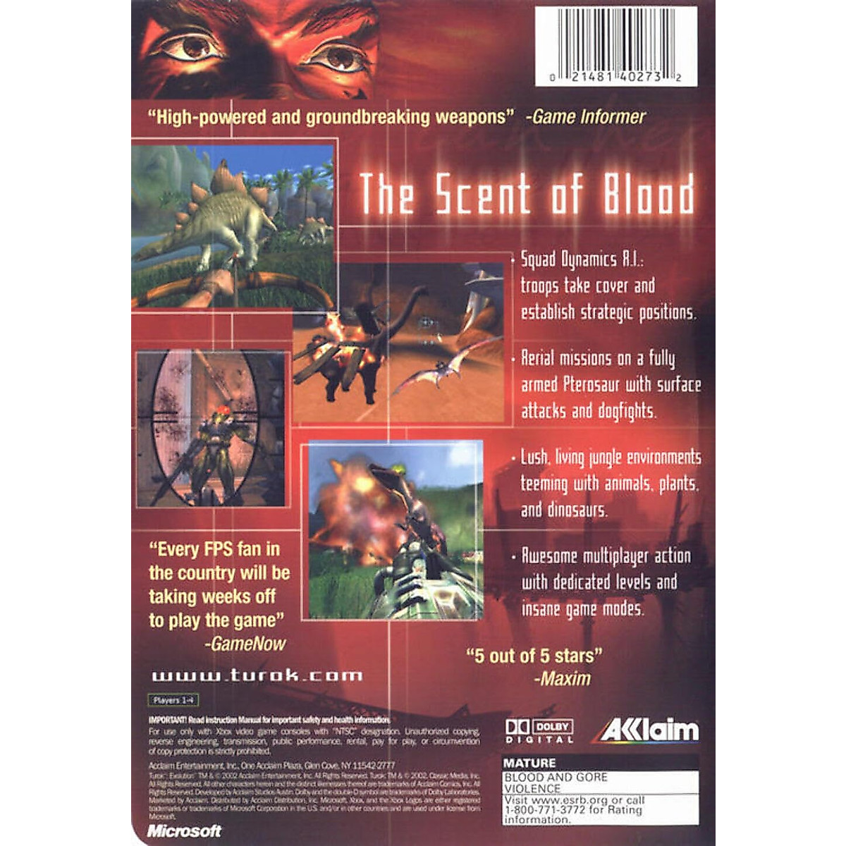 Turok: Evolution - Xbox