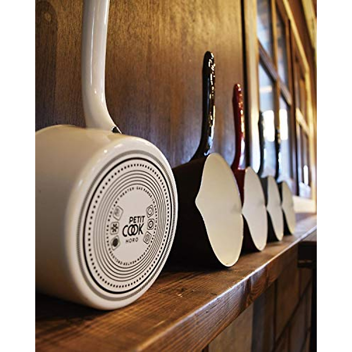 Pearl Metal Petit Cook Hollow Milk Pan, 5.9 inches (15 cm), Blue Gray HB-2084