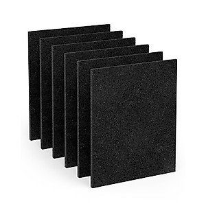 6-Pack Prefilter A for Honeywell HPA300 Series Air Purifiers, HRF-A300 Carbon Pre Filter, Thickened to 1/4 Inch
