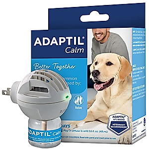 ADAPTIL Dog Calming Pheromone Diffuser, 30 Day Starter Kit (48 mL)