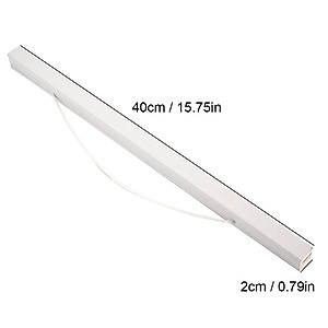 Magnetic Poster Hanger Frame, fosa 21cm/30cm/40cm/50cm/60cm/70cm/80cm Light Wood Wooden Magnet Artwork Print Dowel Poster Photo Picture Hangers Frames DIY Poster Scroll Prints