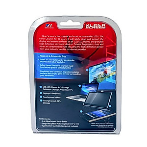 Klear Screen Large TV Cleaning Screen Cleaner for Tvs, Gaming Monitors, LCD, LED, OLED, LED, Made in The USA