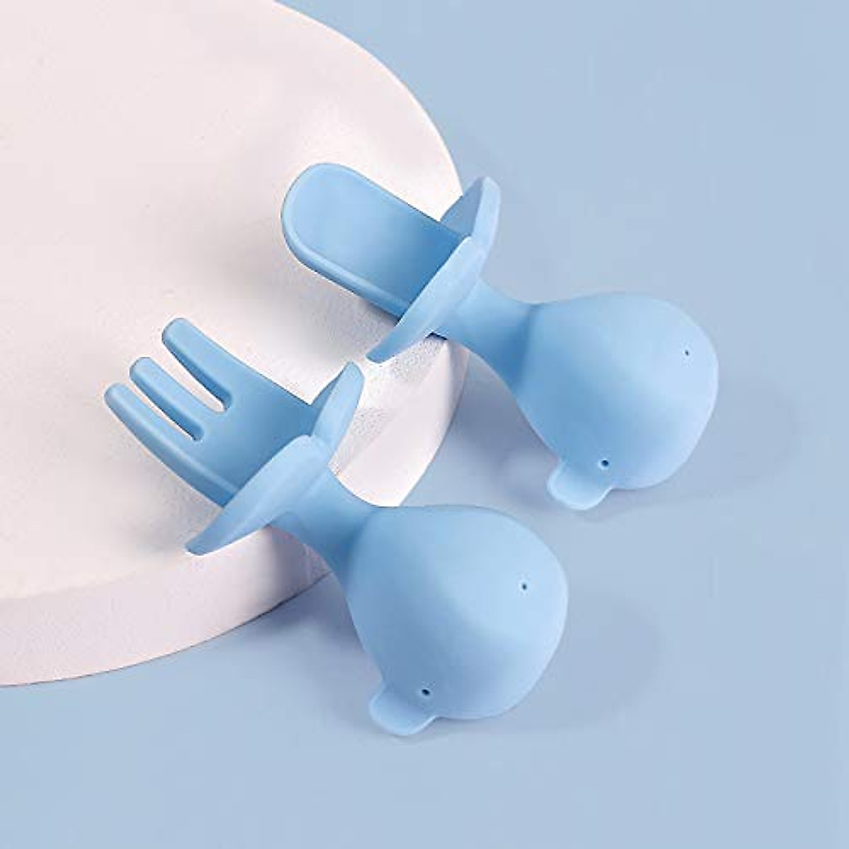 Silicone Fork and Spoons Set