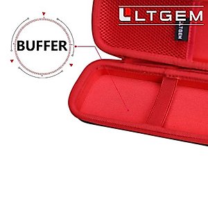LTGEM EVA Hard Case for Digital Clamp Multimeter Voltage Tester, Compatible with AstroAI 4000 or 2000 Counts/Etekcity MSR-C600/Proster 6000 Counts/KAIWEETS HT206D clamp Meter。