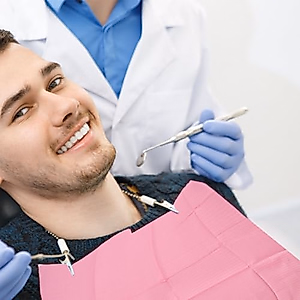 Disposable Dental Bibs, Waterproof Tattoo Piercing Table Mat Nail Paper Towels for Acrylic Disposable Manicure Towels Underpads Tablecloth Tattoo Supply Sheets 125pcs