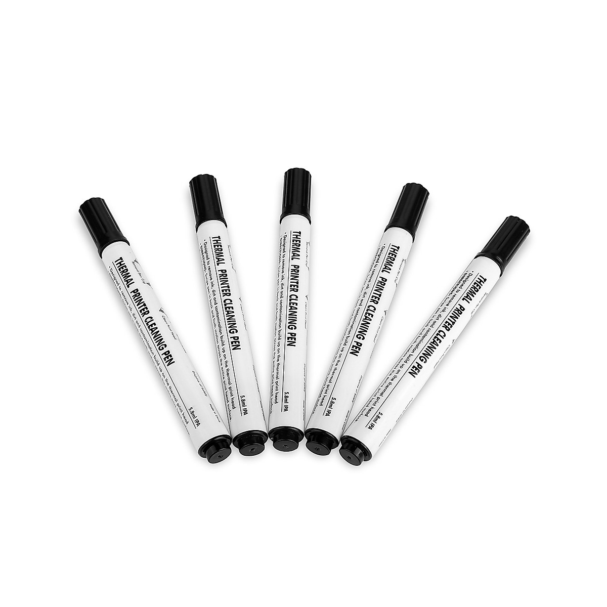 Zetek Printhead Cleaning Pens 105950-035 for Zebra Card Printers Thermal Printer, Box of 12pcs