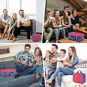 abcGoodefg Carrying Storage Case Compatible With Nintendo Switch, Protective Hard Shell Carry Bag for Nintendo Switch Console and Accessories