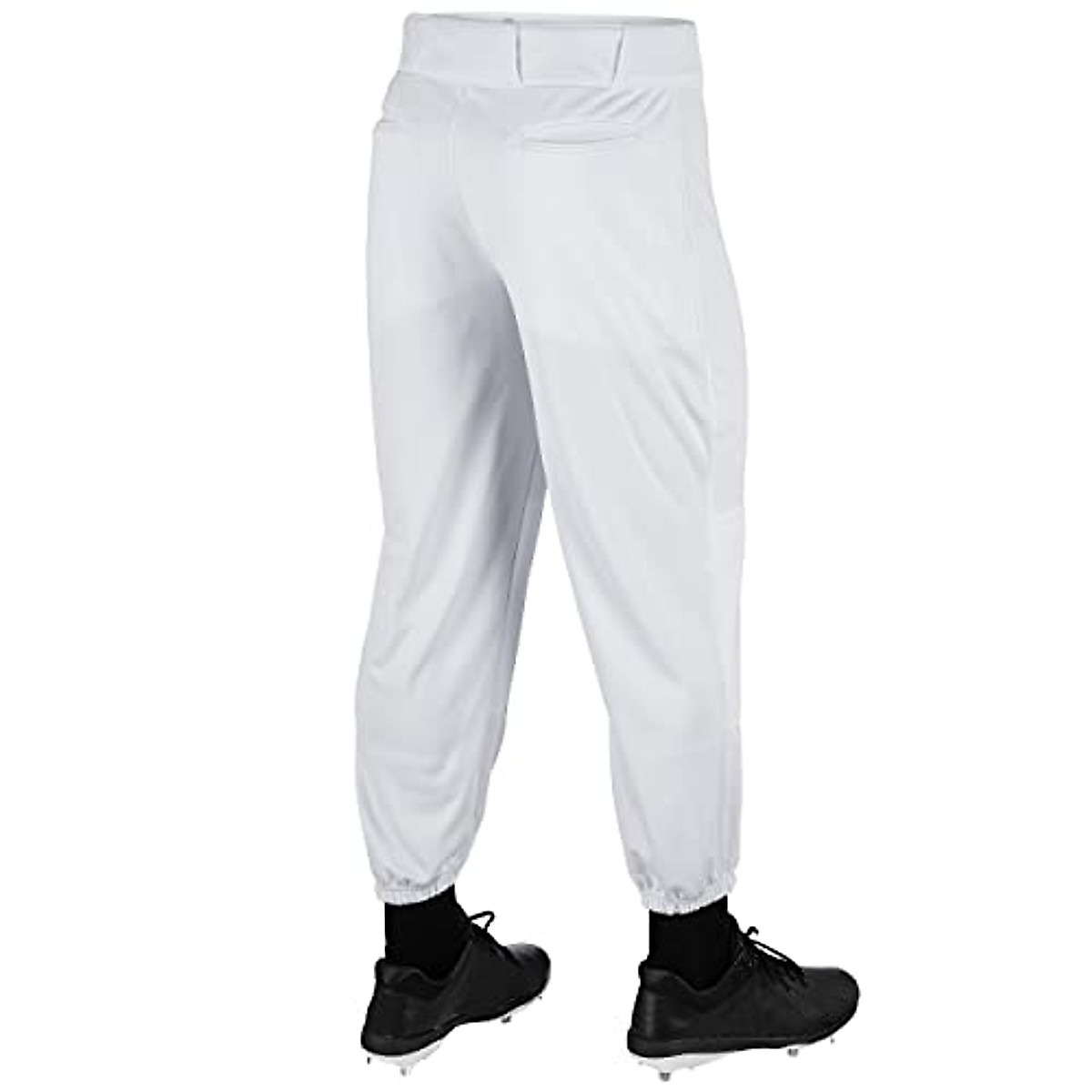 CHAMPRO Boys' Triple Crown Classic Youth Baseball Pants, White, Large