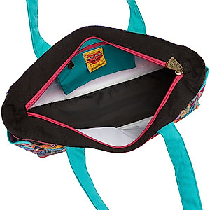 Laurel Burch Fantasticats Tote (Fantasticats) ,Multicolored, Medium
