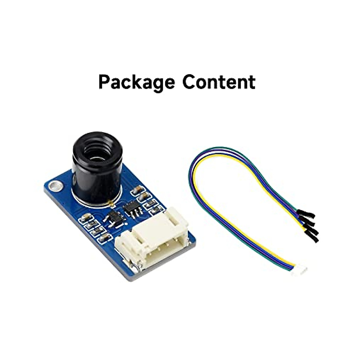 waveshare MLX90640 IR Array Thermal Imaging Camera with 32×24 Pixels 55° Field of View Communicating via I2C Interface Supports Raspberry Pi/rduino(ESP32)/STM32, etc.