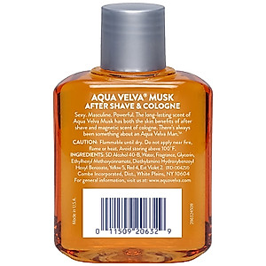 Aqua Velva Musk After Shave Cologne 3.50 oz (Pack of 2)