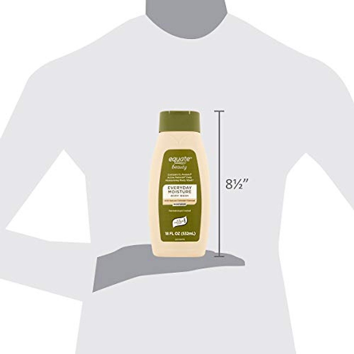 Equate Everyday Moisture Body Wash 18oz.