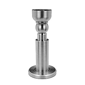 VIBORG Deluxe Solid Sus304 Stainless Steel Extra-Thick Casting Heavy Duty Adjustable Powerful Floor or Wall Mount Mounted Magnetic Doorstops Door Stopper Door Stop (1)