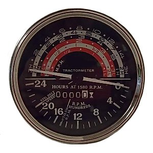 Stevens Lake Parts One New Tachometer Fits Massey Ferguson F40, MF 35, MF40, MH50, Fits Massey Harris 50, TO35 Models Interchangeable with 193966M91, 193967M91
