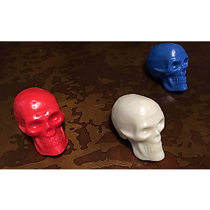 Skull Shaped Single Rhythm Egg Shaker