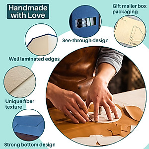 LifeSto Magazine Holder - File Holder and Desk Organizer, Paperboard Book Organizer and Storage Box for Documents, Magazine Holder Rack for Classroom, Home, and Office (Classic Blue, 4-Pack)