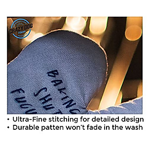 Rise Up and Be Brave Oven Mitt Empowerment Motivational Message Kitchen Glove Funny Graphic Kitchenwear Funny Motivational Novelty Cookware White Oven Mitt