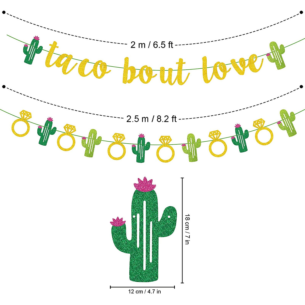 Final Fiesta Bachelorette Party Decorations Taco Bout Love Decorations Taco Bout Love Banner Fiesta Bridal Shower Mexican Fiesta Taco Bout Love Decorations