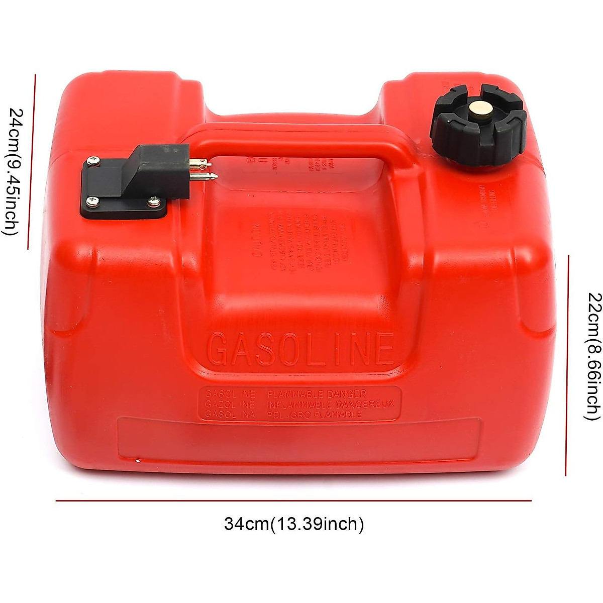 Outboard Motor, 6.5HP 4 Stroke Boat Engine Motor Water Cooling & CDI for Fishing Aquaculture Outdoor Adventure Boat