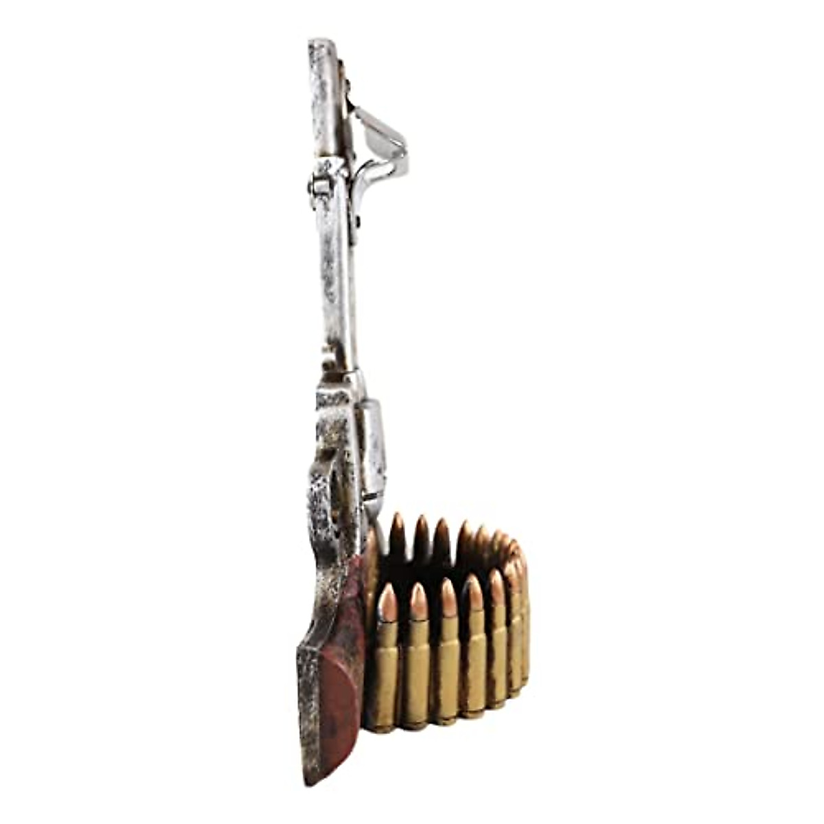 Ebros Gift Rustic Western Cowboy Outlaw Dual Revolver Pistols Guns Wall Mounted Bottle Cap Opener With Bullet Shells Casings Catcher Basin Wild West Country Themed Decorative Accent