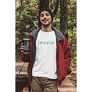 JENVIO Correctional Officer Gifts - 20 Ounce Stainless Steel Hot/Cold Travel Tumbler/Mug with lid and 2 straws for Coffee Cup - Fathers Day Corrections Accessories | Prison Guard Gift